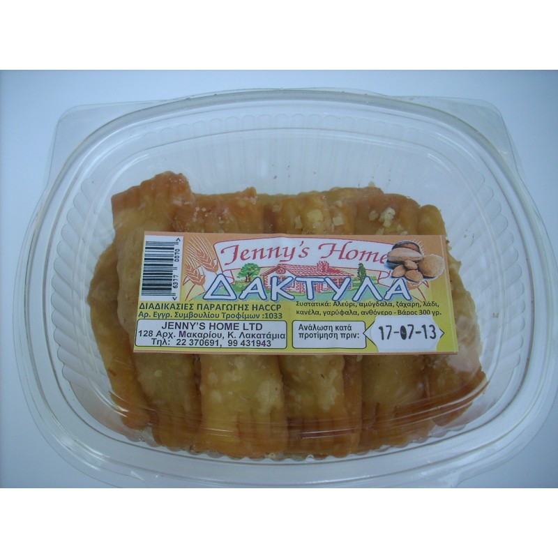 Jenny's Home Ladies' Fingers (Daktyla) 300g