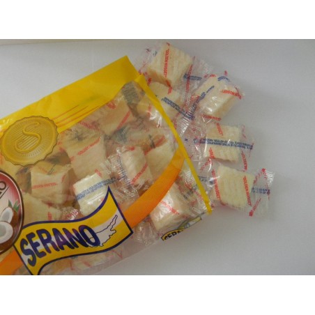 Serano White Coconut Squares 250g